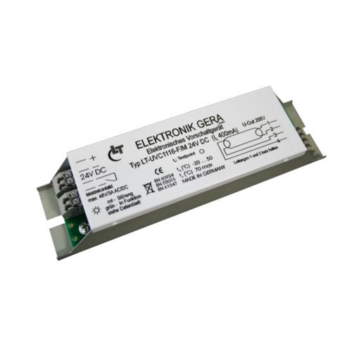 Ballast for one lamp Preheat start Monitoring temperature Monitoring ...